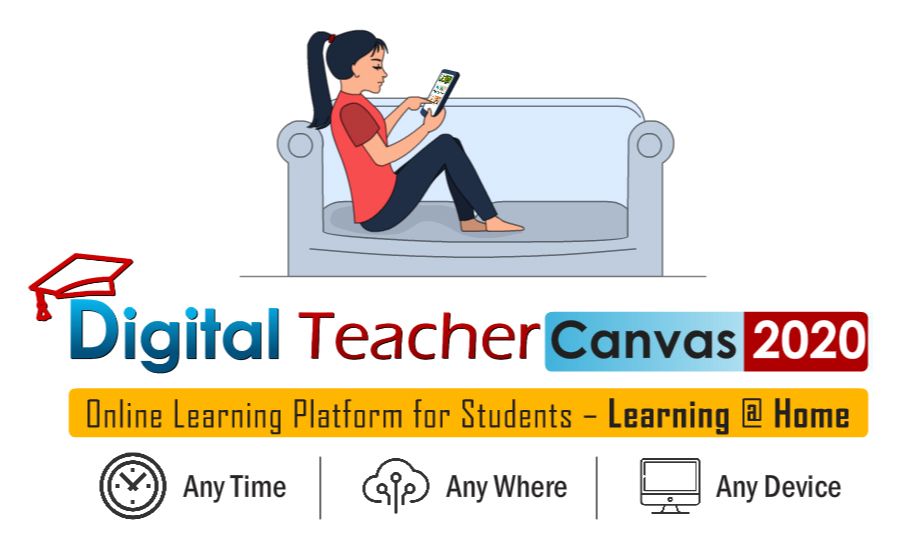 Digital Teacher Canvas, Online Class Room App